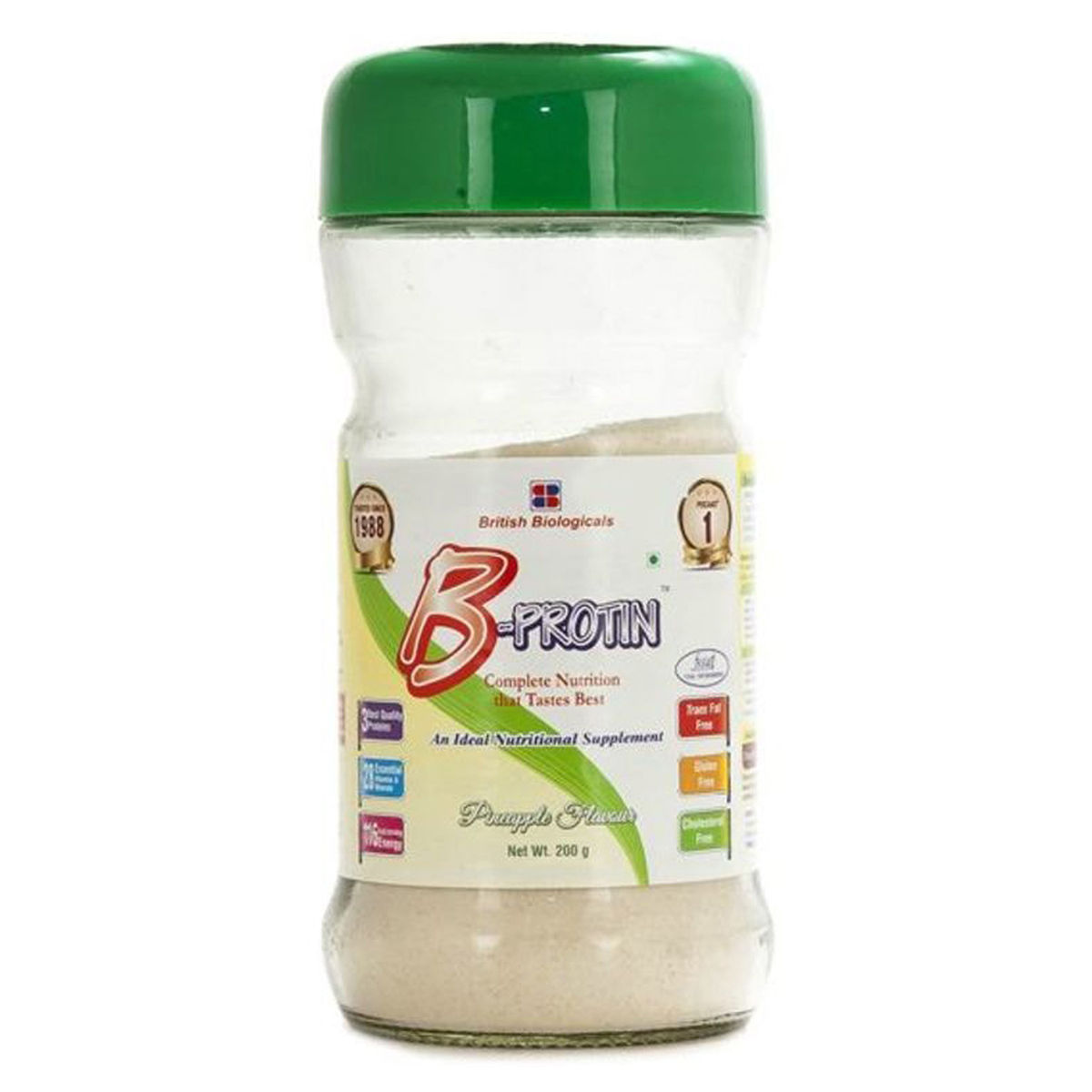 Buy B-Protin Pineapple Flavour Powder, 200 gm Jar | 19 Minutes Delivery ...