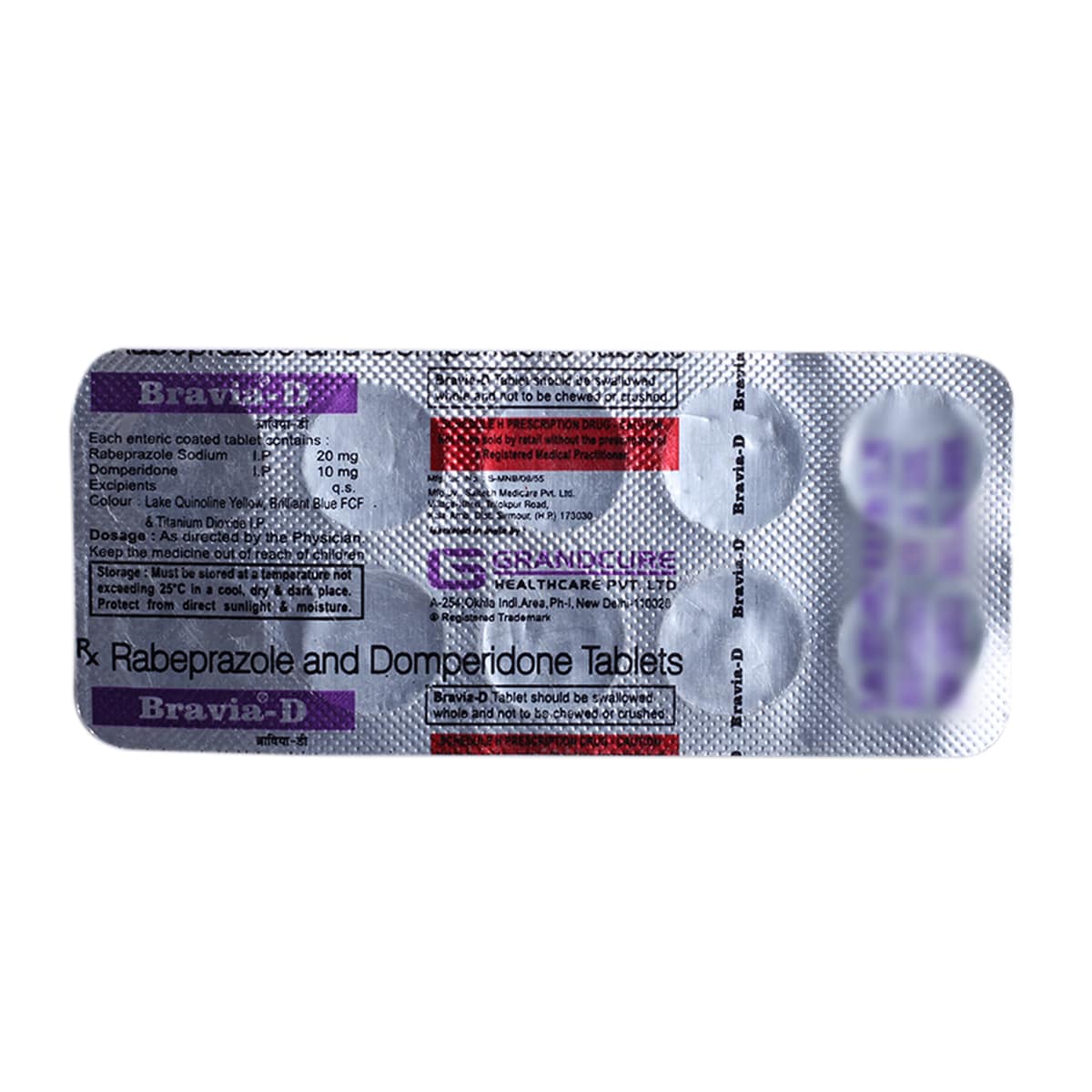 Bravia -D Tablet | Uses, Side Effects, Price | Apollo Pharmacy