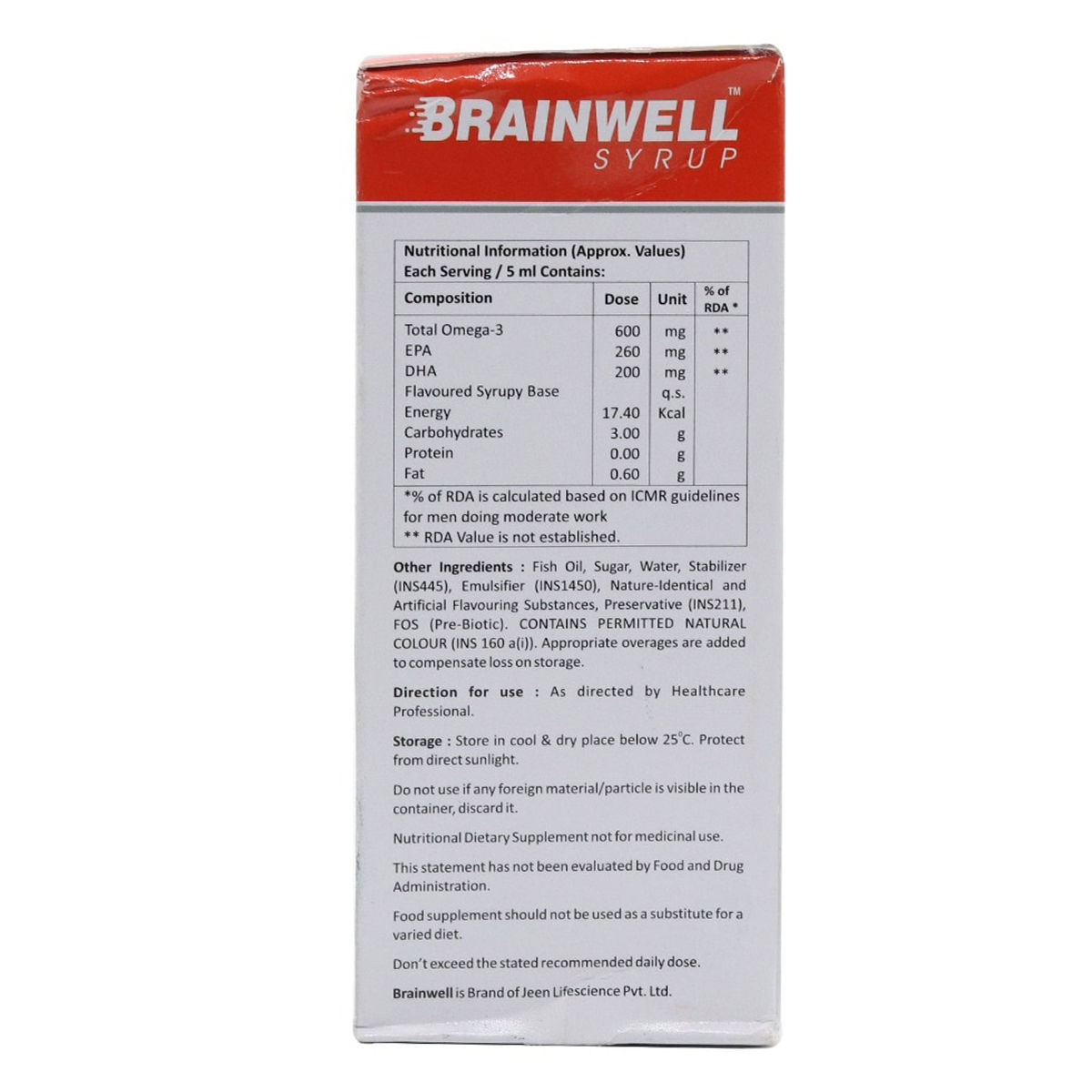 Brainwell Mango Syrup 150 ml Price, Uses, Side Effects, Composition ...