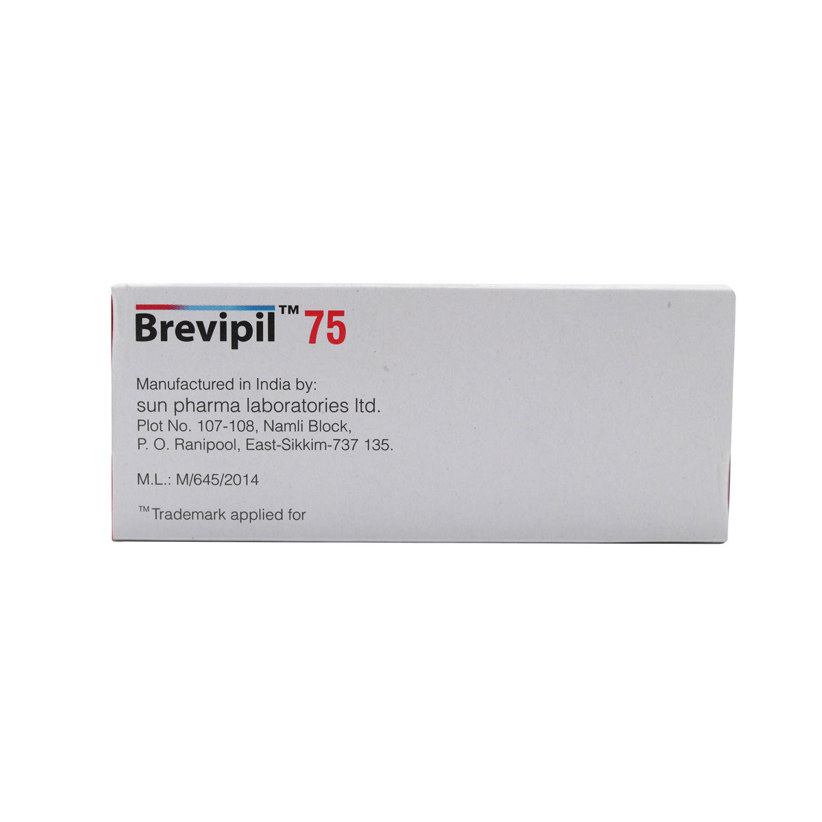 BREVIPIL 75 TABLETS 10'S Price, Uses, Side Effects, Composition ...