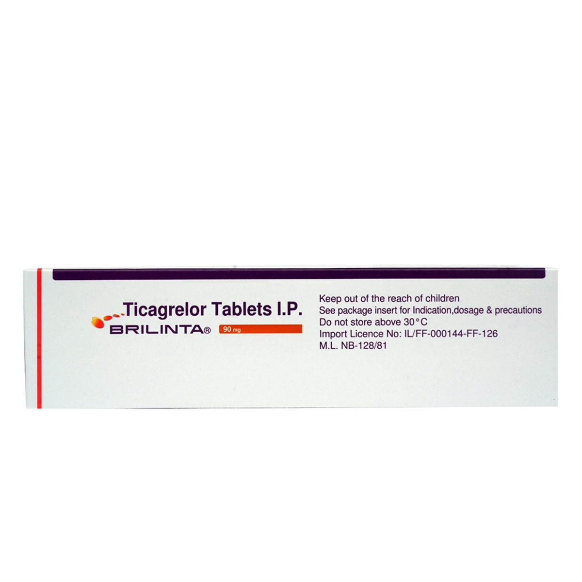 Brilinta 90 mg Tablet 14's Price, Uses, Side Effects, Composition ...