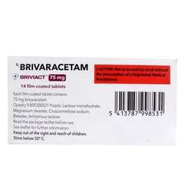 Briviact 75 mg Tablet | Uses, Side Effects, Price | Apollo Pharmacy