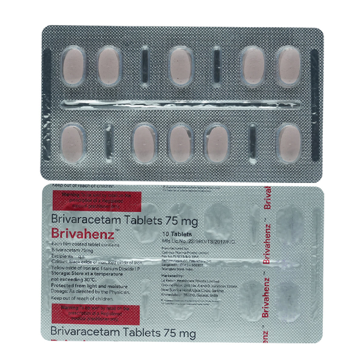Brivahenz 75 Tablet 10's Price, Uses, Side Effects, Composition ...