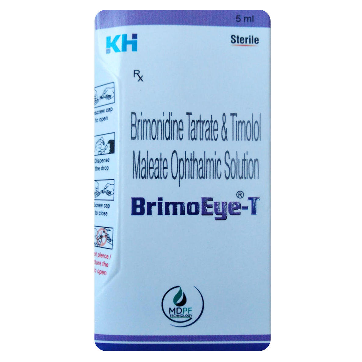 Brimoeye-T Ophthalmic Solution 5 ml | Uses, Side Effects, Price ...