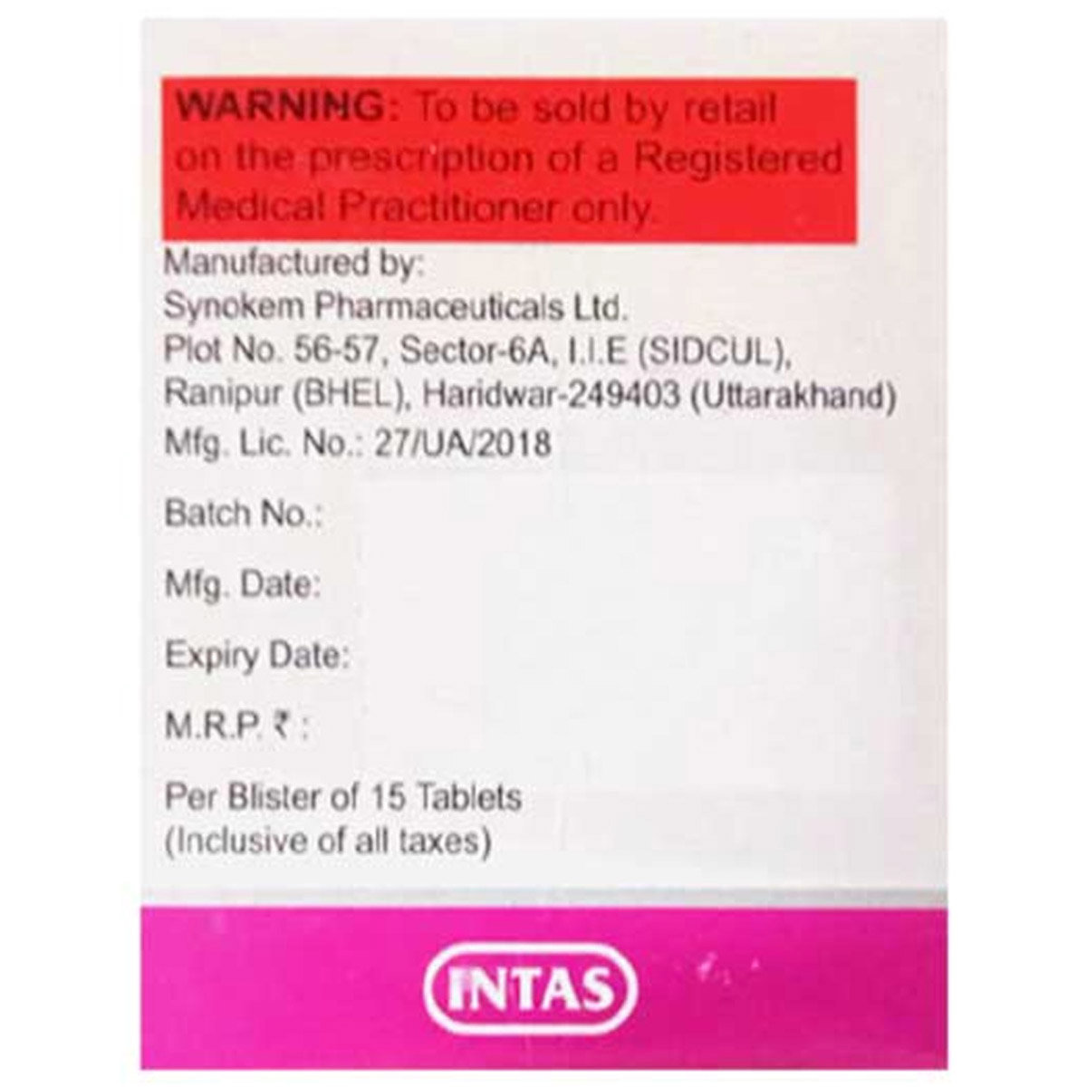 Brivazen 50 Tablet 15's | Uses, Side Effects, Price | Apollo Pharmacy