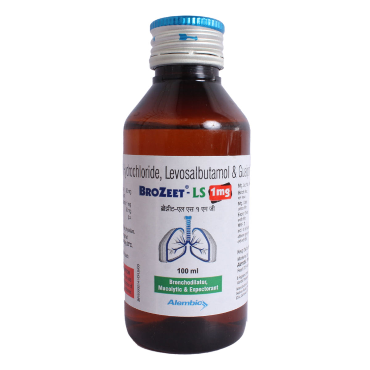 Brozeet-LS 1 mg Expectorant 100 ml Price, Uses, Side Effects ...