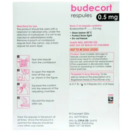 Budecort 0.5 mg Respules 5x2 ml | Uses, Side Effects, Price | Apollo ...