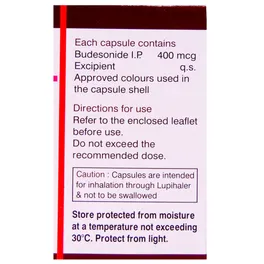 Budate 400 Transcaps | Uses, Side Effects, Price | Apollo Pharmacy