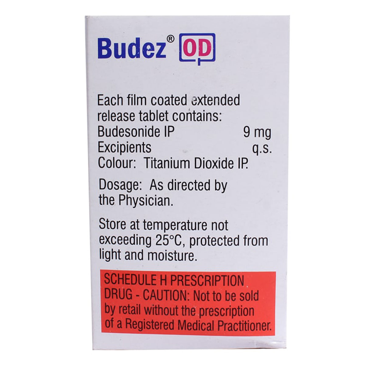 Budez OD Tablet 15's Price, Uses, Side Effects, Composition - Apollo ...