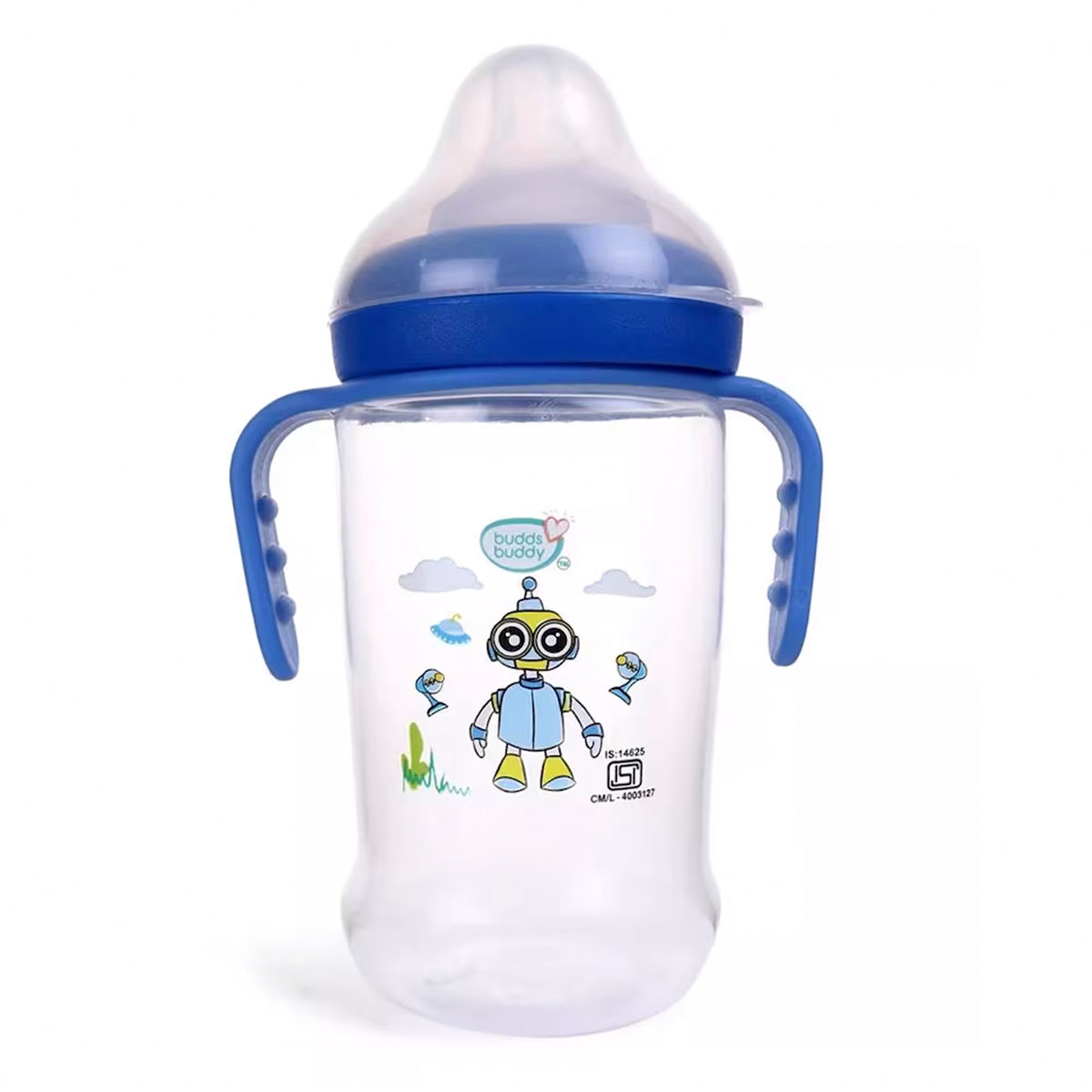 Budds Buddy Feeding Bottle Wide Neck 250 ml | Uses, Benefits, Price ...