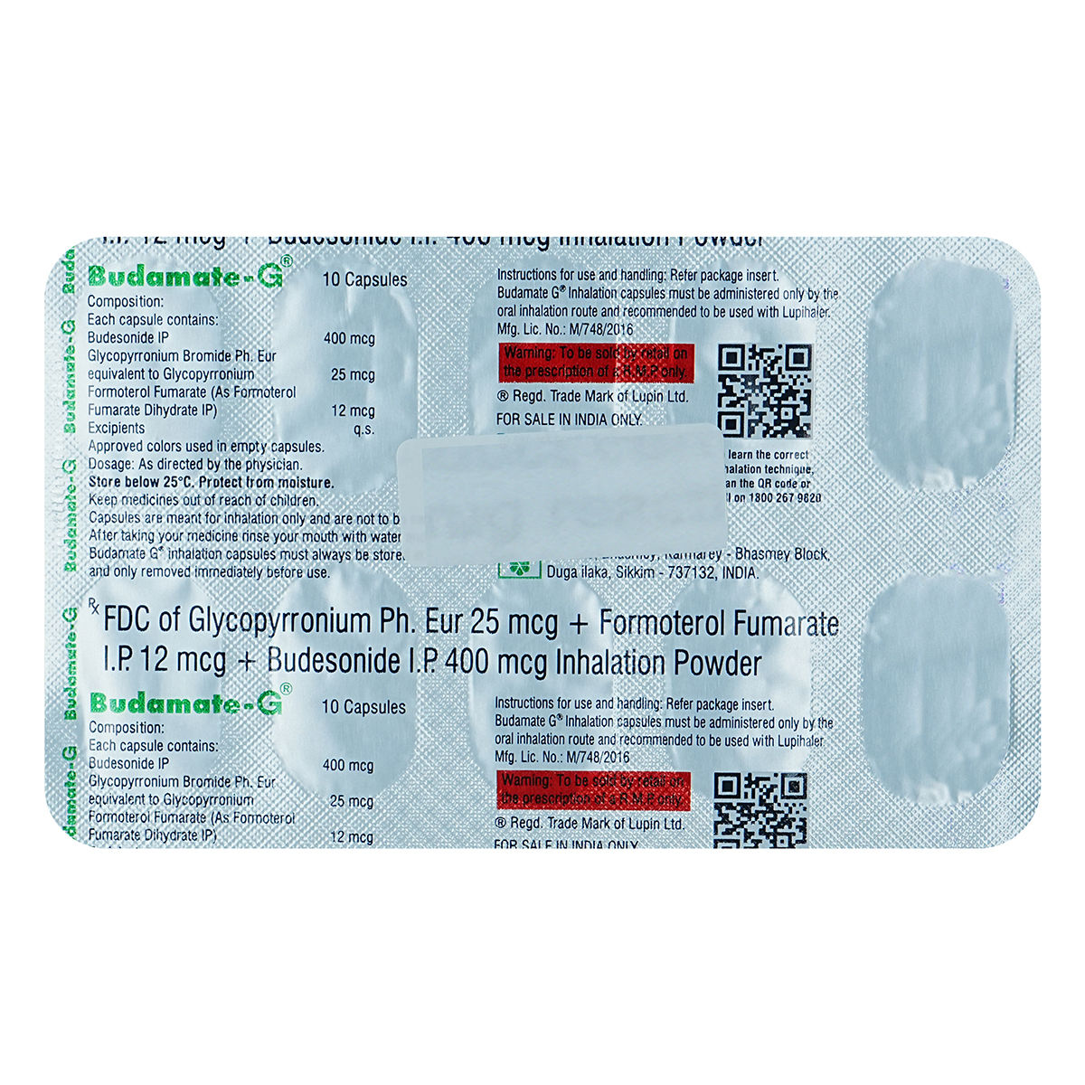 Budamate-G Inhalation Capsule | Uses, Side Effects, Price | Apollo Pharmacy