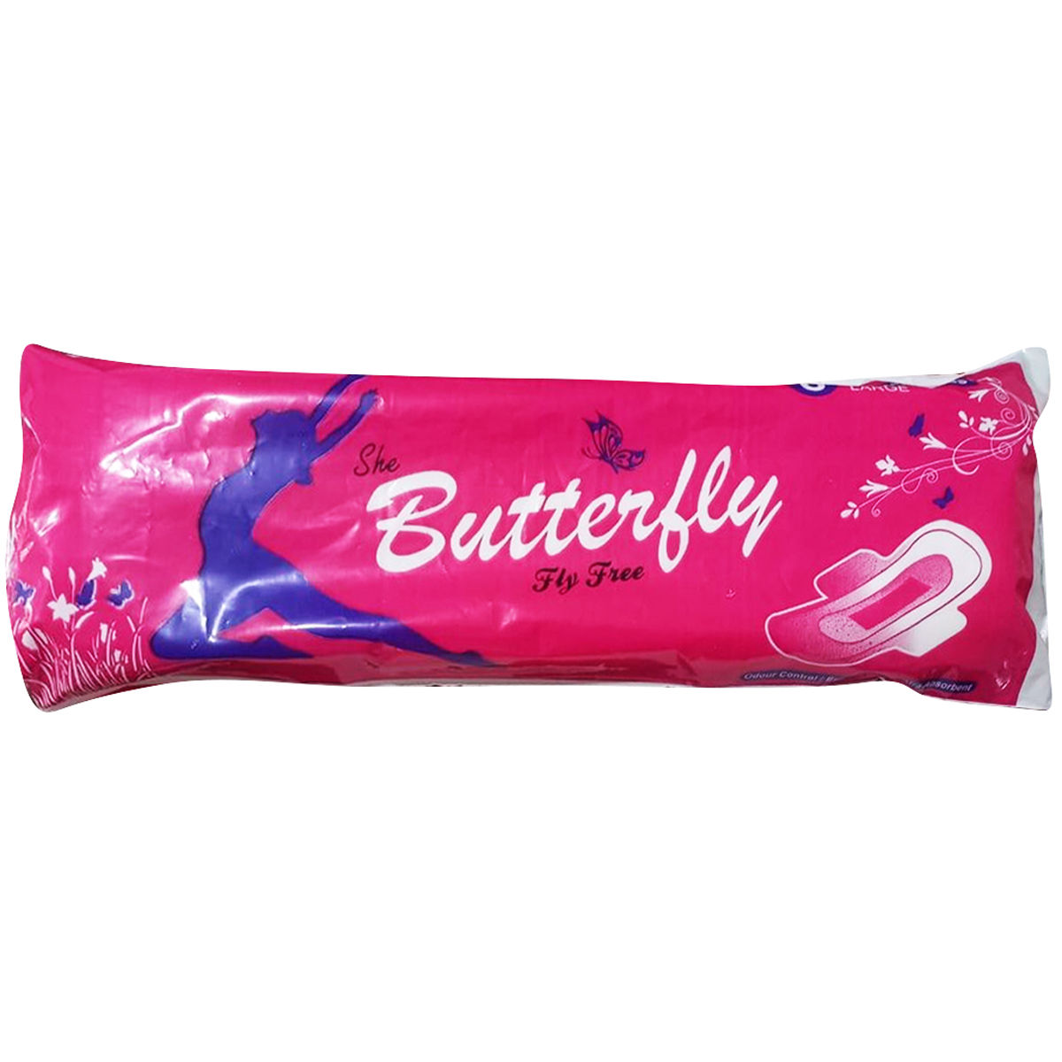 Buy Butter Fly Sanitary Pad Medium | 19 Minutes Delivery | Apollo Pharmacy