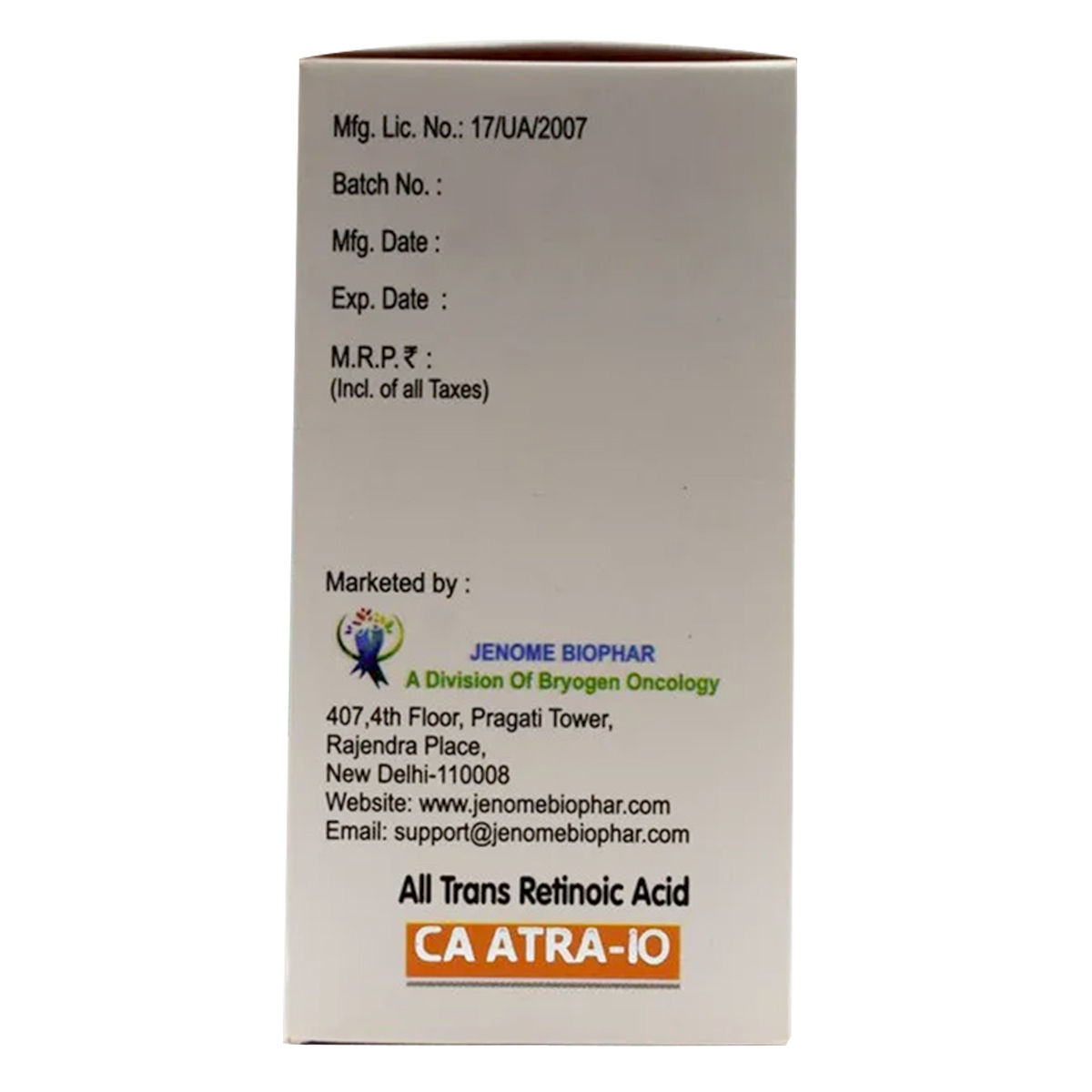 CA Atra 10 Softgel Capsule | Uses, Side Effects, Price | Apollo Pharmacy