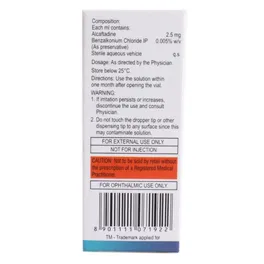 Cafta Eye Drops 5 ml | Uses, Side Effects, Price | Apollo Pharmacy