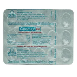 Calcimax ISO Capsule | Uses, Side Effects, Price | Apollo Pharmacy