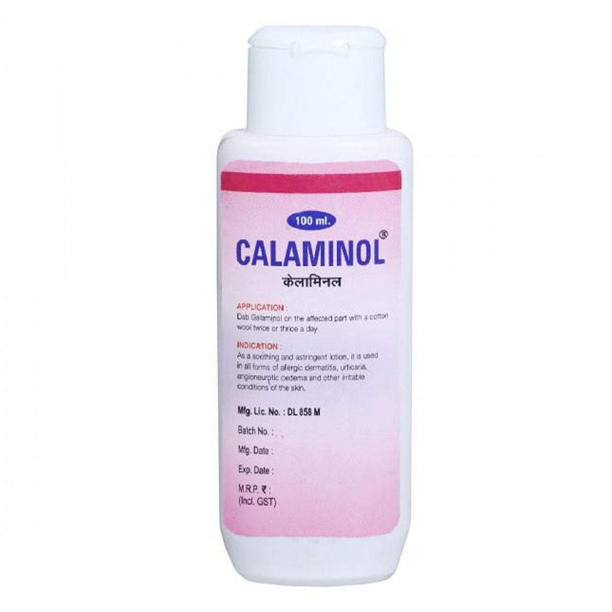 Calaminol Liniment 100 ml Price, Uses, Side Effects, Composition ...