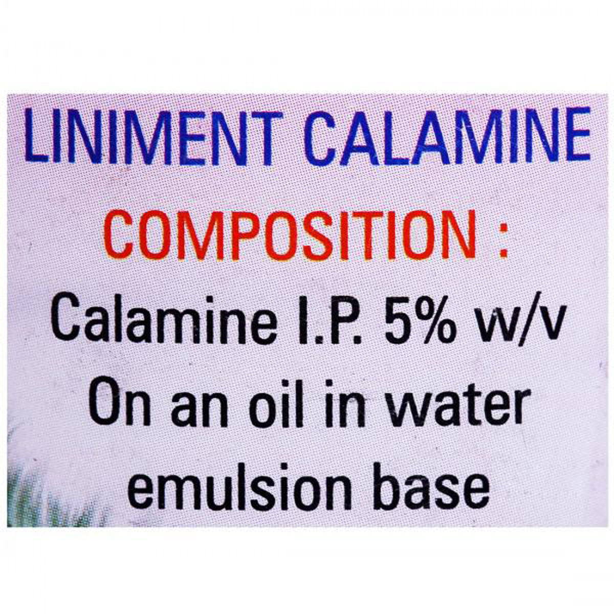 Calaminol Liniment 100 ml Price, Uses, Side Effects, Composition ...
