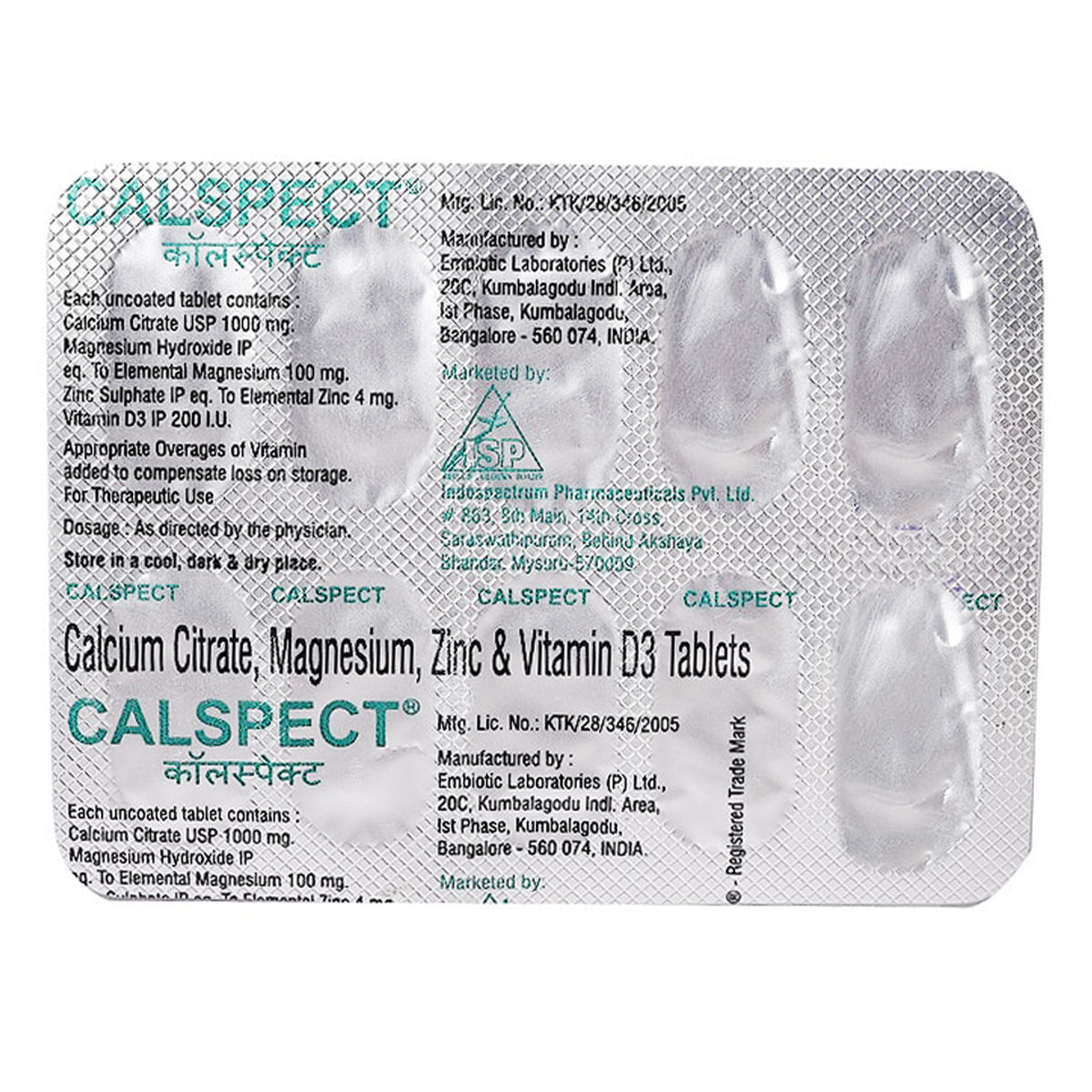 Calspect Tablet 10's Price, Uses, Side Effects, Composition - Apollo ...