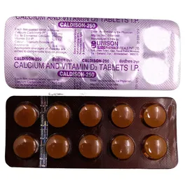 Buy Caldison 250 mg Tablet | 19 Minutes Delivery | Apollo Pharmacy