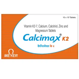 Calcimax K2 Tablet | Uses, Side Effects, Price | Apollo Pharmacy