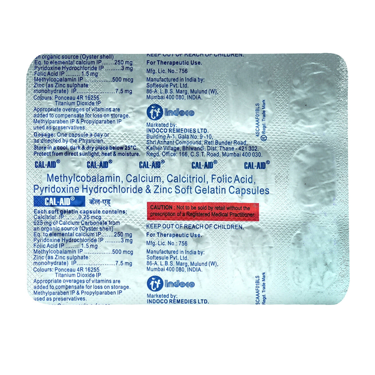 Cal Aid Softgel Capsule 15 s Price Uses Side Effects Composition Cal Aid Softgel Capsule 15 s Price Uses Side Effects Composition