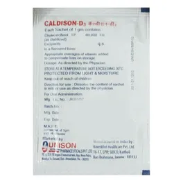 Buy Caldison D3 Sachet 1 gm | 19 Minutes Delivery | Apollo Pharmacy