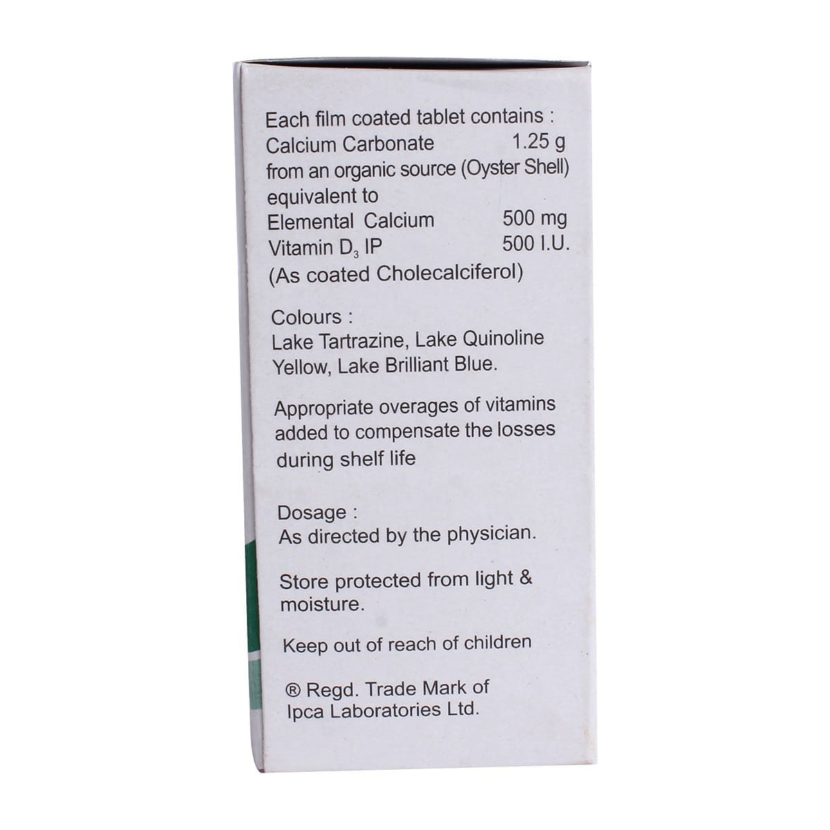 Calten D-500 Tablet | Uses, Side Effects, Price | Apollo Pharmacy