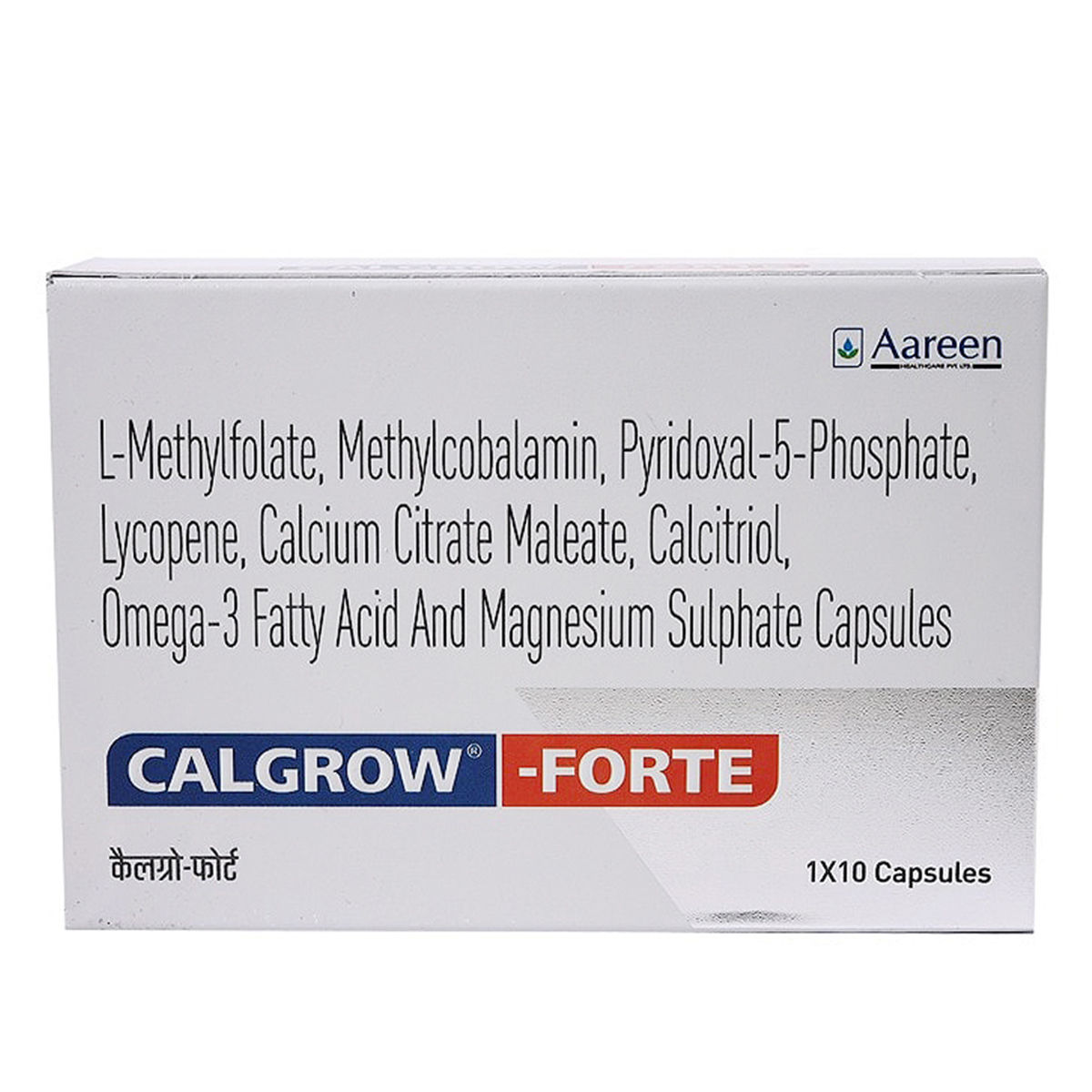Calgrow-Forte Capsule 10's Price, Uses, Side Effects, Composition ...