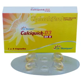 Calciquick-D3 60K Tablet | Uses, Side Effects, Price | Apollo Pharmacy