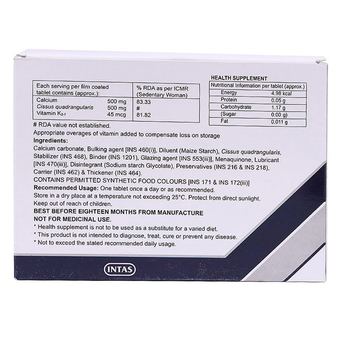 Calinta Frac Tablet 15's Price, Uses, Side Effects, Composition ...