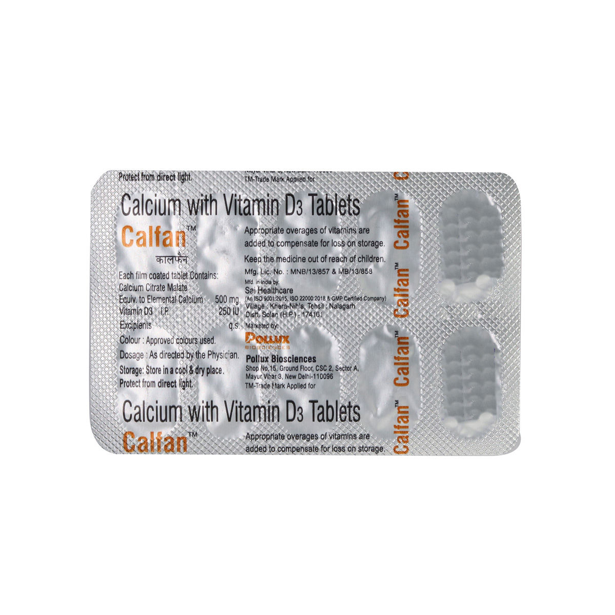 Calfan Tablet 10's Price, Uses, Side Effects, Composition - Apollo Pharmacy