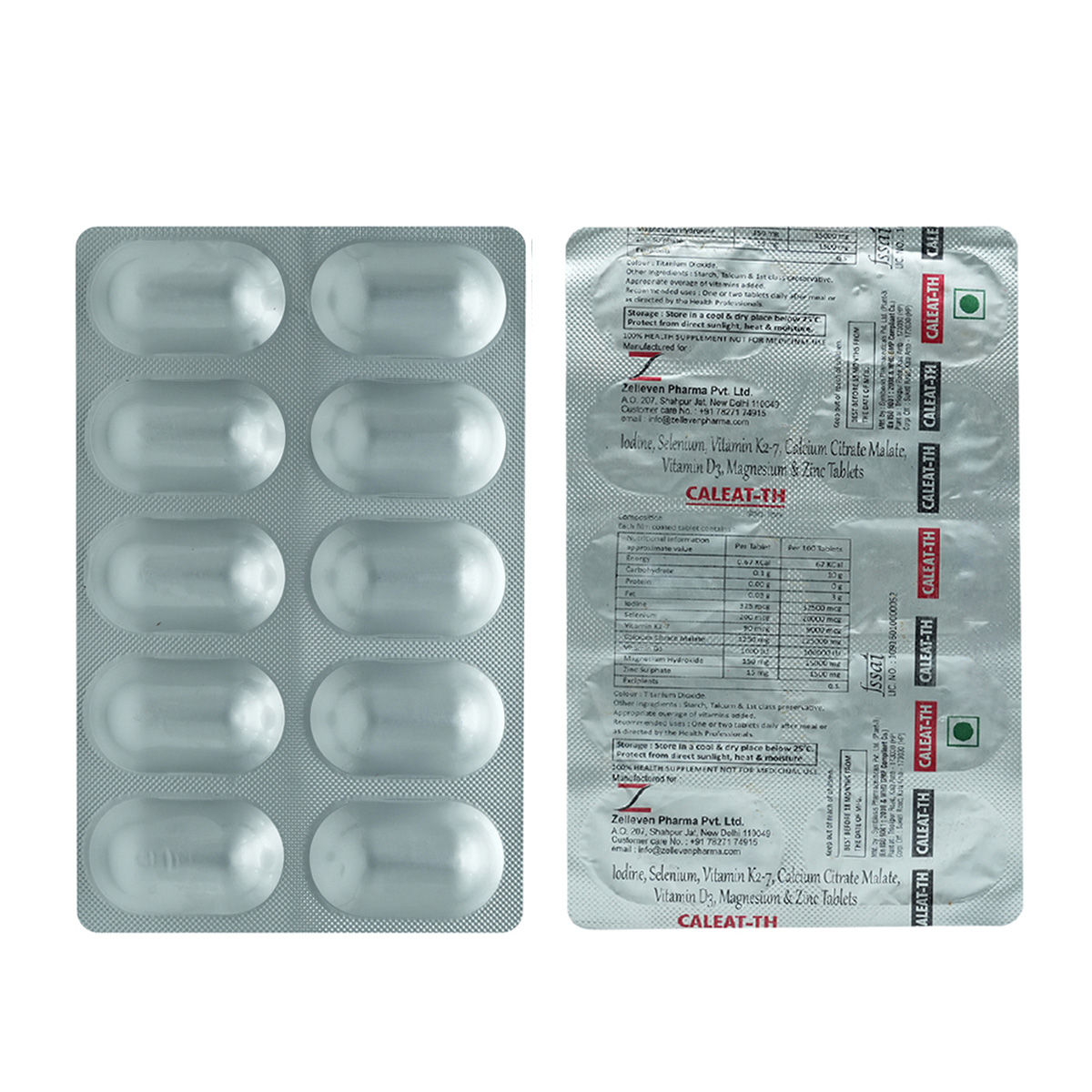 Caleat-TH Tablet 10's Price, Uses, Side Effects, Composition - Apollo ...