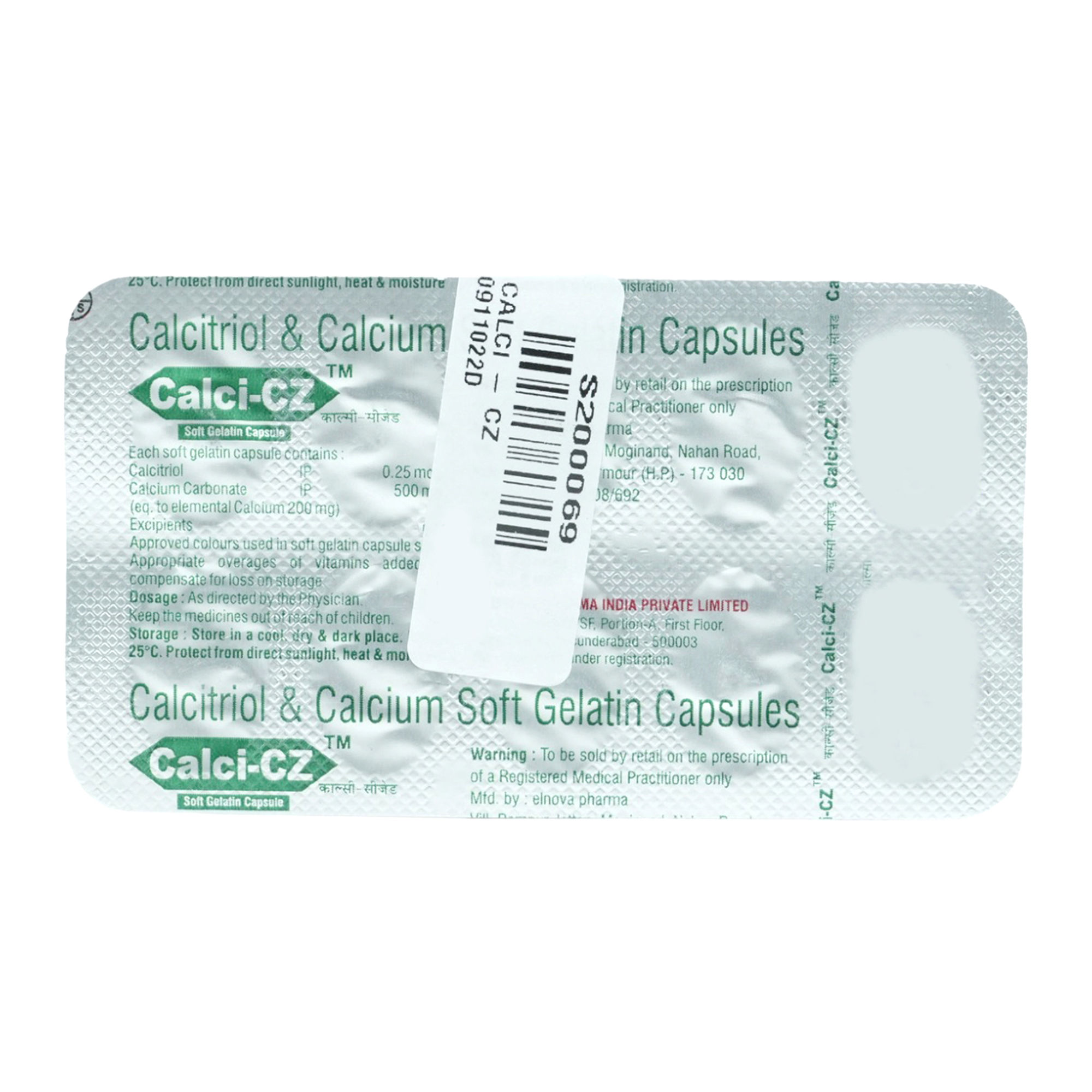 Calci-CZ Capsule | Uses, Side Effects, Price | Apollo Pharmacy