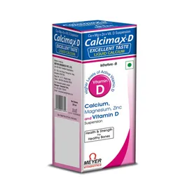 Buy Calcimax D Suspension | 19 Minutes Delivery | Apollo Pharmacy