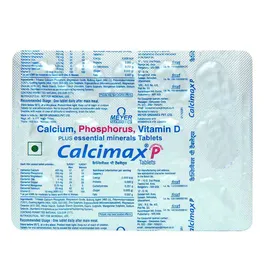 Calcimax P Tablet | Uses, Side Effects, Price | Apollo Pharmacy