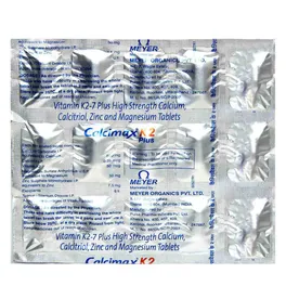 Calcimax K2 Plus Tablet | Uses, Side Effects, Price | Apollo Pharmacy