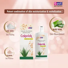 Calprick Calamine Lotion | Uses, Side Effects, Price | Apollo Pharmacy