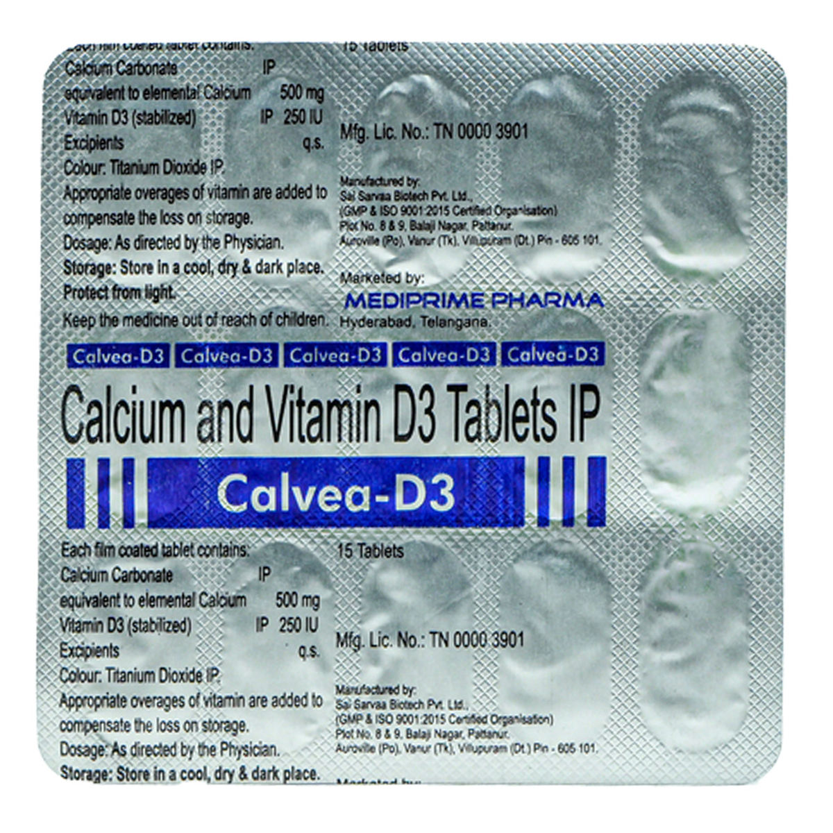 Calvea-D3 Tablet 15's Price, Uses, Side Effects, Composition - Apollo ...