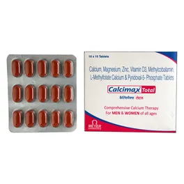 Calcimax Total Tablet | Uses, Side Effects, Price | Apollo Pharmacy