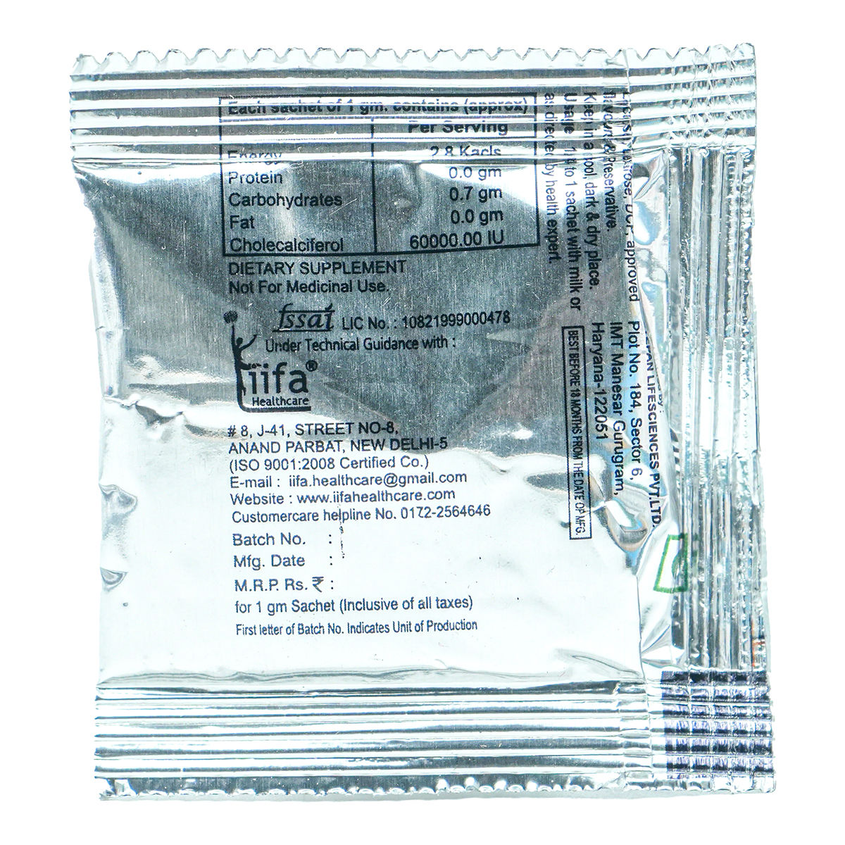 Calvic 60K Sachet 1 gm Price, Uses, Side Effects, Composition - Apollo ...