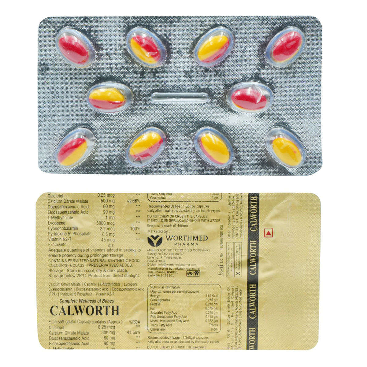 CALWORTH SOFTGEL CAPSULES | Uses, Side Effects, Price | Apollo Pharmacy