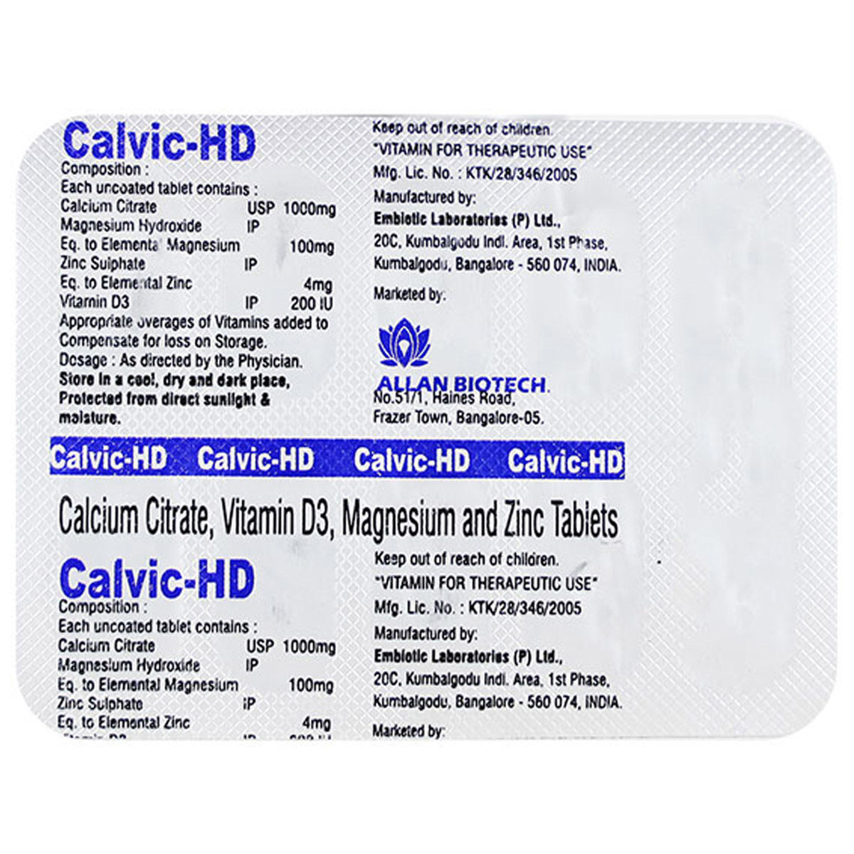 Calvic HD Tablet | Uses, Side Effects, Price | Apollo Pharmacy