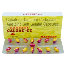 Buy Calzac-CT Softgel Capsule | 19 Minutes Delivery | Apollo Pharmacy