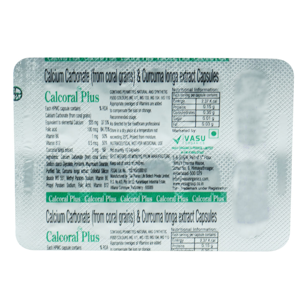 Calcoral Plus Cap 10'S Price, Uses, Side Effects, Composition - Apollo ...