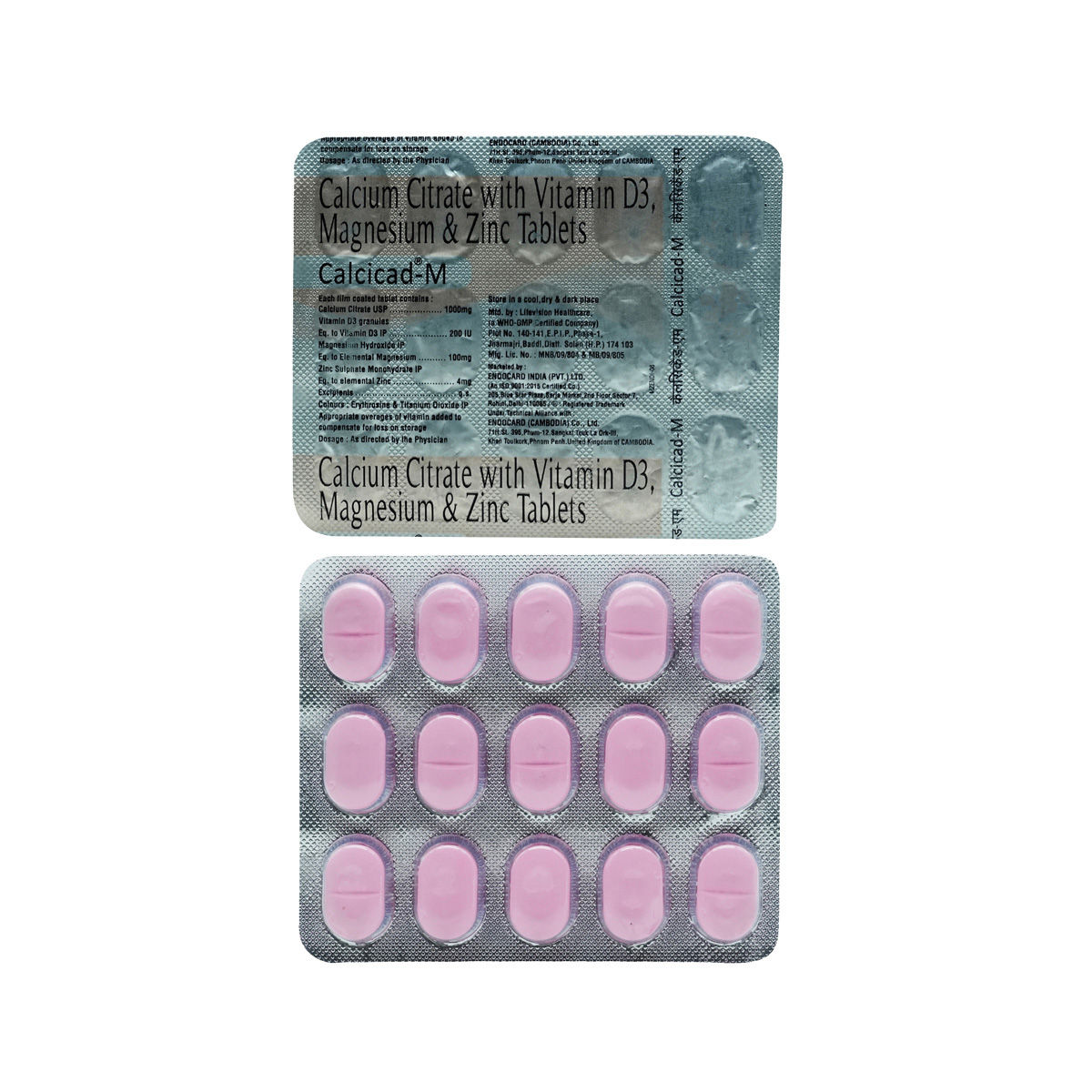 Calcicad-M Tablet 15's Price, Uses, Side Effects, Composition - Apollo ...