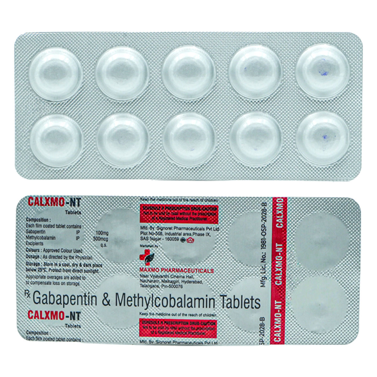Calxmo-NT Tablet | Uses, Side Effects, Price | Apollo Pharmacy