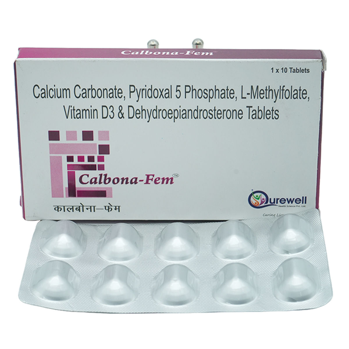 Calbona-Fem Tablet 10's Price, Uses, Side Effects, Composition - Apollo ...