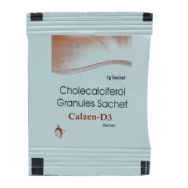 Buy Calzen-D3 Sachet 1 gm | 19 Minutes Delivery | Apollo Pharmacy