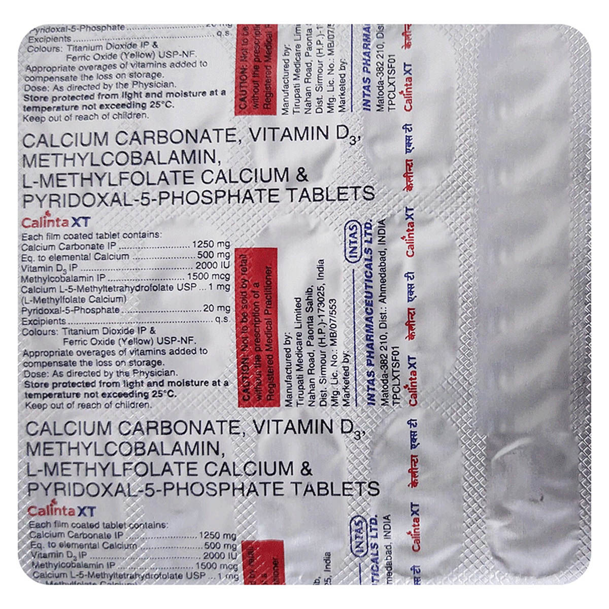 Calinta XT Tablet | Uses, Side Effects, Price | Apollo Pharmacy