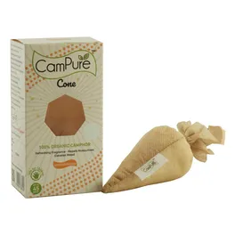 Buy Campure Cone 100% Organic Camphor Sandalwood, 60 gm | 19 Minutes ...